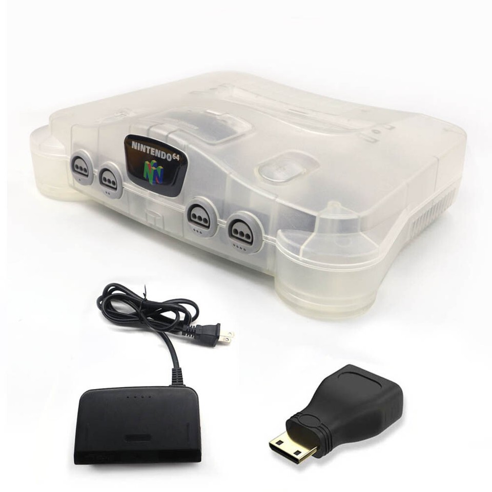 N64 Digital N64 HDMI Console With HISPEEDIDO 720P N64Digital HDMI MOD ...