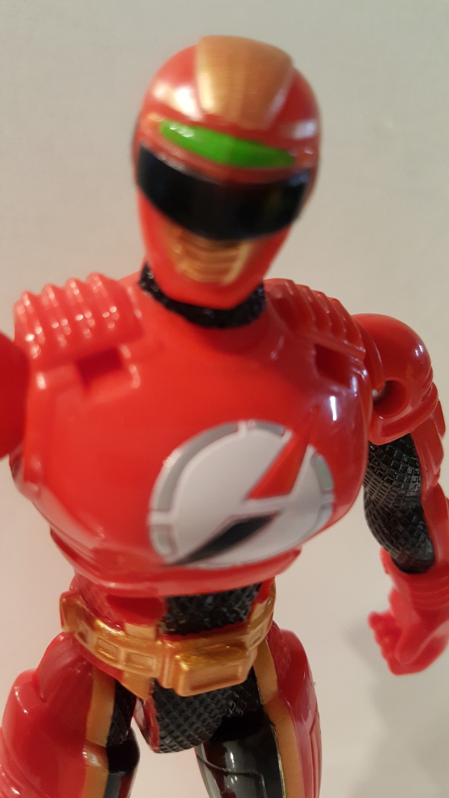 Mighty Morphin Power Rangers Red Action Figure Toy 2006 Mack Operation ...