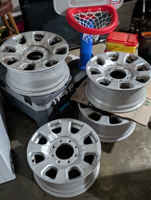 Set of 4 FORD F-250/350 18" OEM WHEELS LIKE NEW 8X170 BOLT PATTERN $600 ...