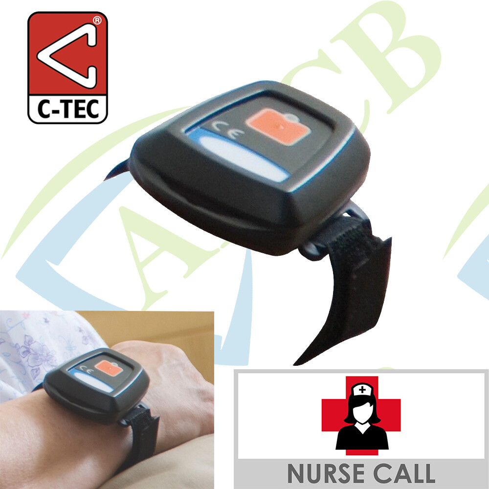 Infrared Patient Wrist Pendant (push for call) remotely trigger ...