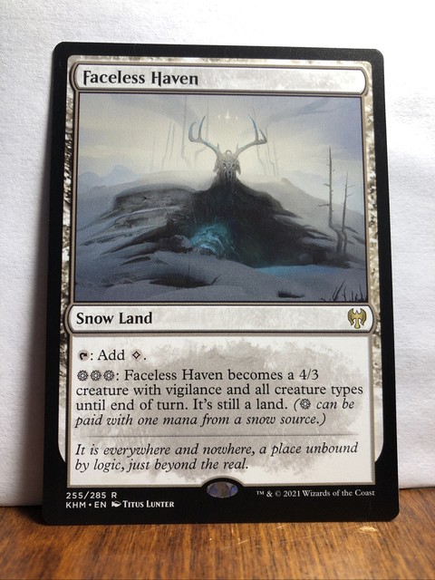 MTG Faceless Haven Kaldheim 255/285 Regular Rare for sale online | eBay