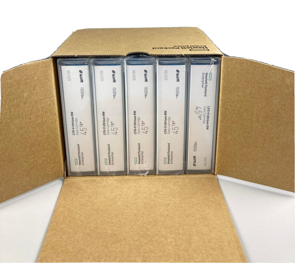 HP / HPE LTO9 Tape Cartridge (10 Pack) #Q2079A Ultrium 45TB - NEW | eBay