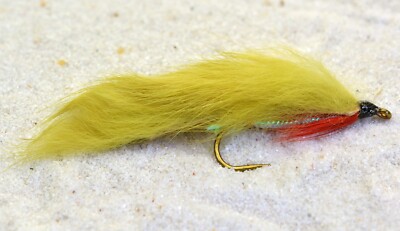 6ct Weighted Olive Zonker Streamer Flies - Mustad Signature Hooks | eBay