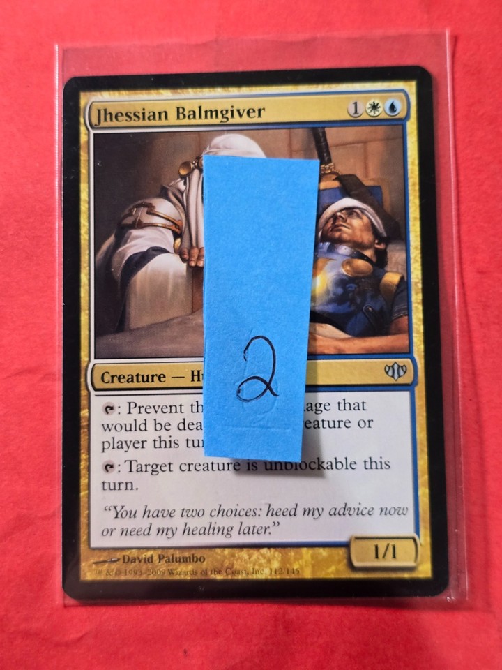 2009 Magic The Gathering Conflux #112 Jhessian Balmgiver, UC, NF, cd2 | eBay