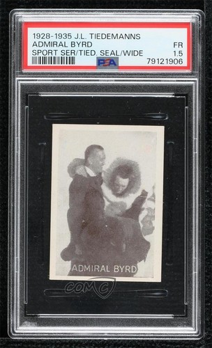1928-35 J L Tiedemanns Sport Series Richard Byrd Lincoln Ellsworth PSA ...