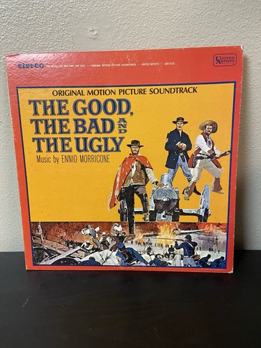 The Good The Bad and the Ugly 1967 Press Vinyl Soundtrack United ...