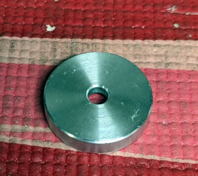 OEM metal 45 adapter from Technics SL-1200 MK2-A turntable 37988653713 ...