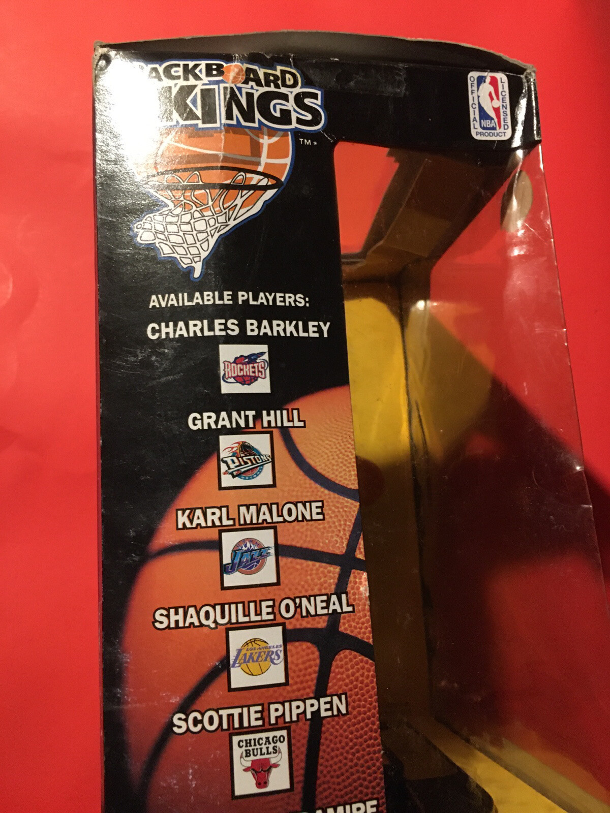 1997 Starting Lineup SLU NBA Backboard Kings Grant Hill Detroit Pistons ...