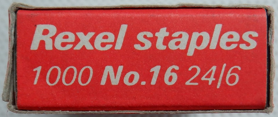 Vintage WEST GERMAN Stapler NOVUS ZUM + REXEL Staples Desktop Office ...
