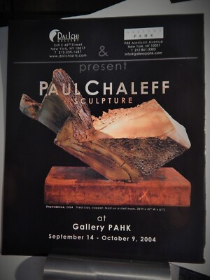 PAUL CHALEFF ART PIECES VTG ORIG 2004 ADVERTISEMENT | eBay
