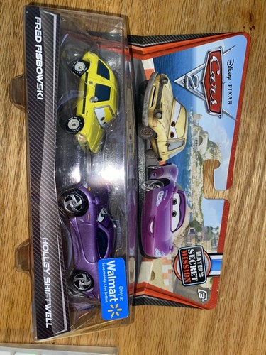 DISNEY CARS 2 Pack Movie Moments FRED FISBOWSKI/HOLLEY SHIFTWELL | eBay