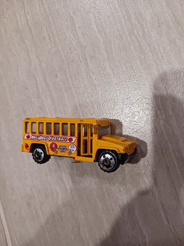 Matchbox Kids' Cars of the Year School Bus Yellow 2002 Champs Bulldogs ...