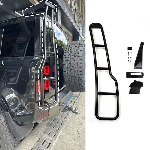 Fit Land Rover Defender 90 110 130 2020-2024 Rear Access Ladder Step ...