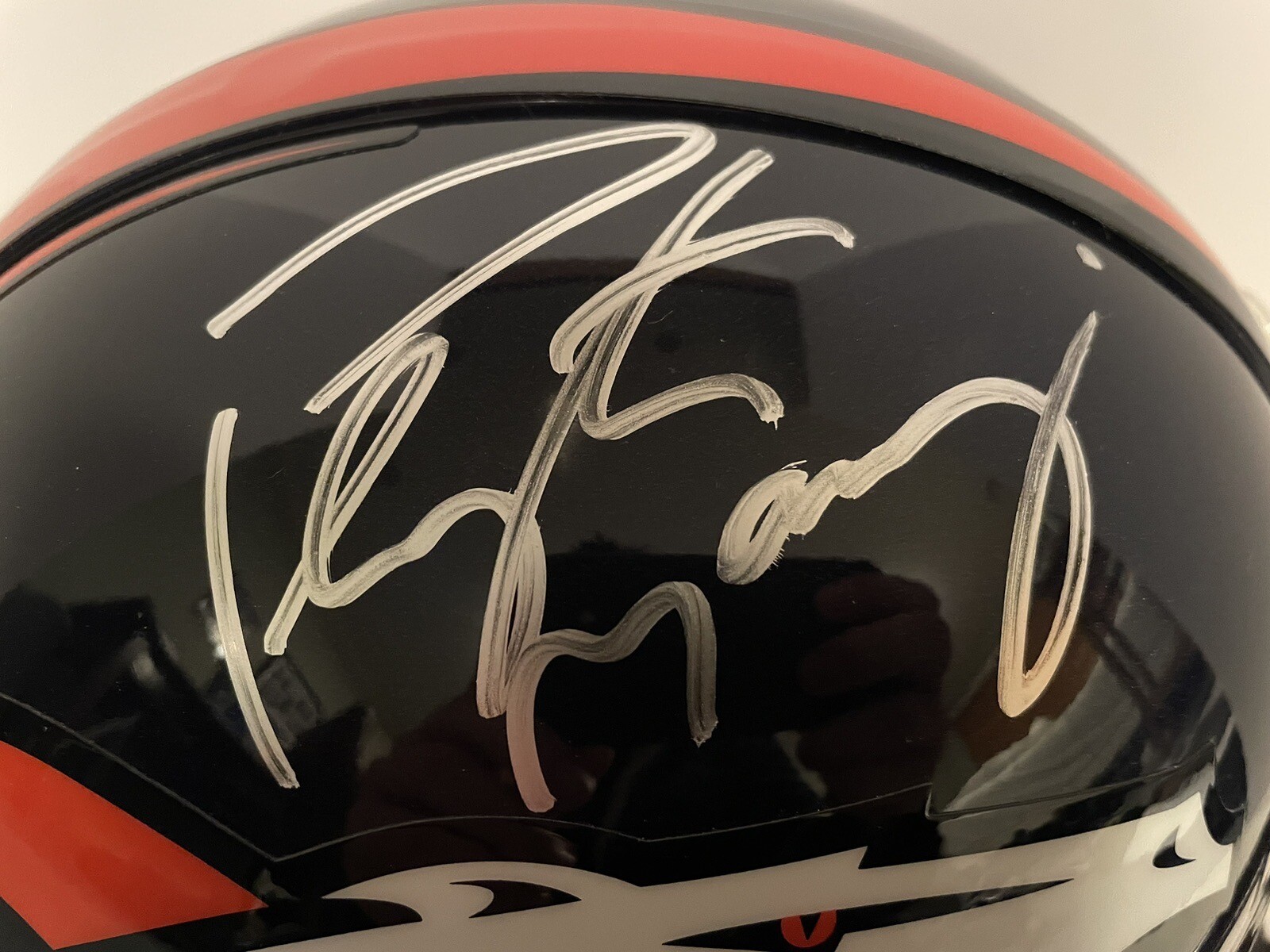 Peyton Manning Autographed Denver Broncos Pro-Line Helmet (Steiner ...