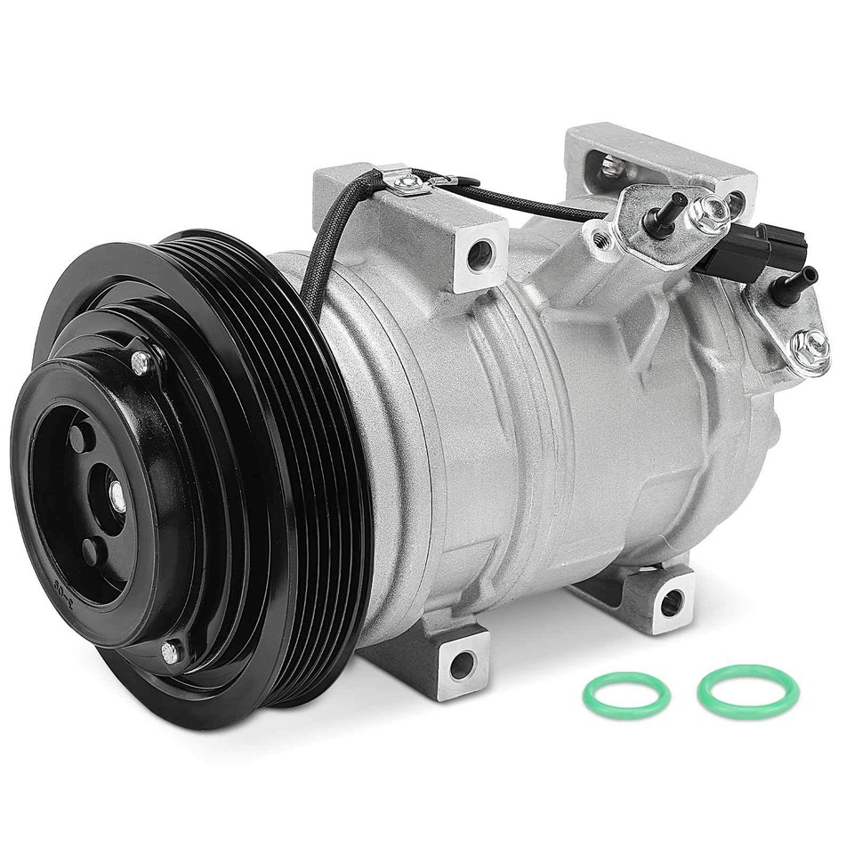 A/C AC Compressor w/ 10SR17C Style for Honda Pilot Odyssey Ridgeline ...