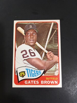 1965 TOPPS GATES BROWN, #19, NM (Free Shipping On Any 3!) | eBay