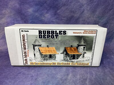 Scale Model Masterpieces/York Rubbles Depot HO Scale Kit | eBay
