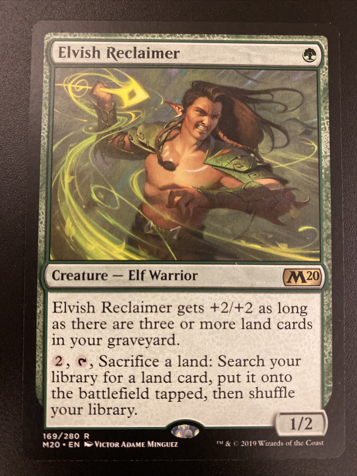 Elvish Reclaimer 169/280 MTG 2020 Core Set M20 Rare NM English | eBay