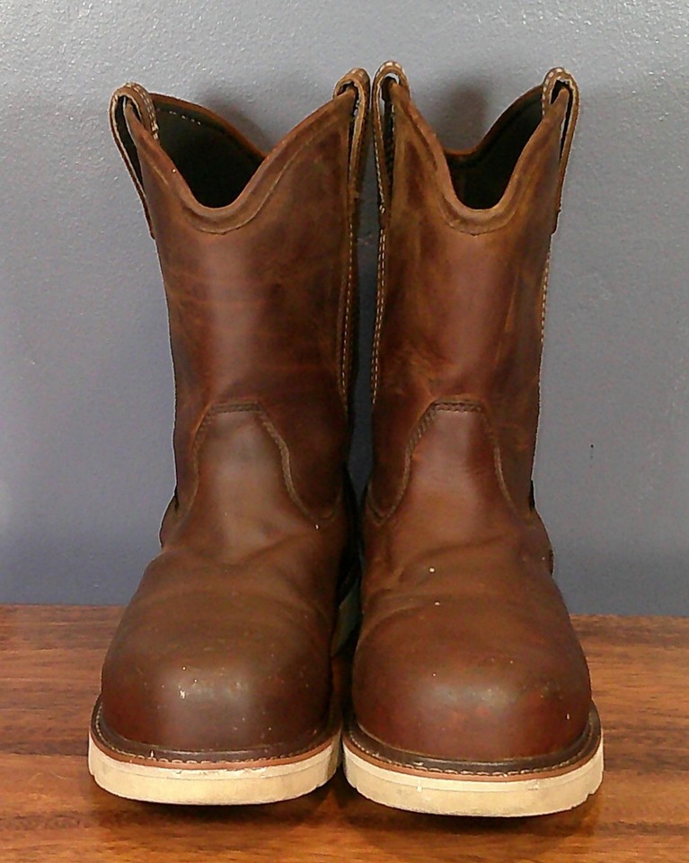 Mens ARIAT Rebar Wedge Pull On Waterproof Composite Toe Work Boot sz 11 ...