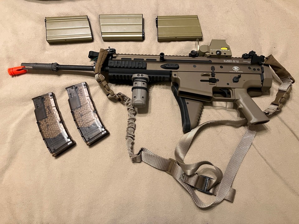 Very Nice Lot - VFC FN Herstal Licensed Airsoft Assault Rifle Highly ...