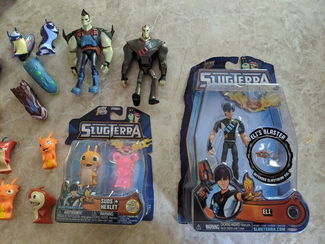 SLUGTERRA ELI KORD EL DIABOLOS 4 inch Action Figure Slugs HUGE LOT | eBay