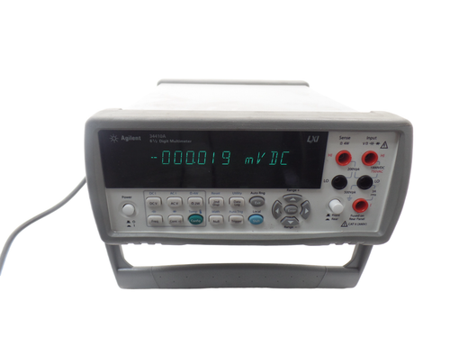 Agilent 34410A 6 1/2 Digit High Performance Digital Multimeter for sale ...