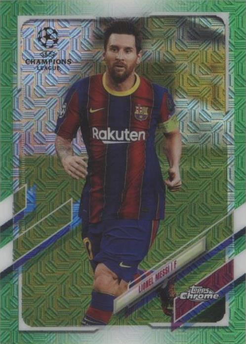 2020-21 Topps Uefa Champions League Japan Edition - Lionel Messi #1 ...