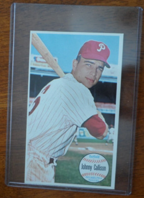 1964 TOPPS BASEBALL GIANTS #36 JOHNNY CALLISON PHILADELPHIA PHILLIES NM ...