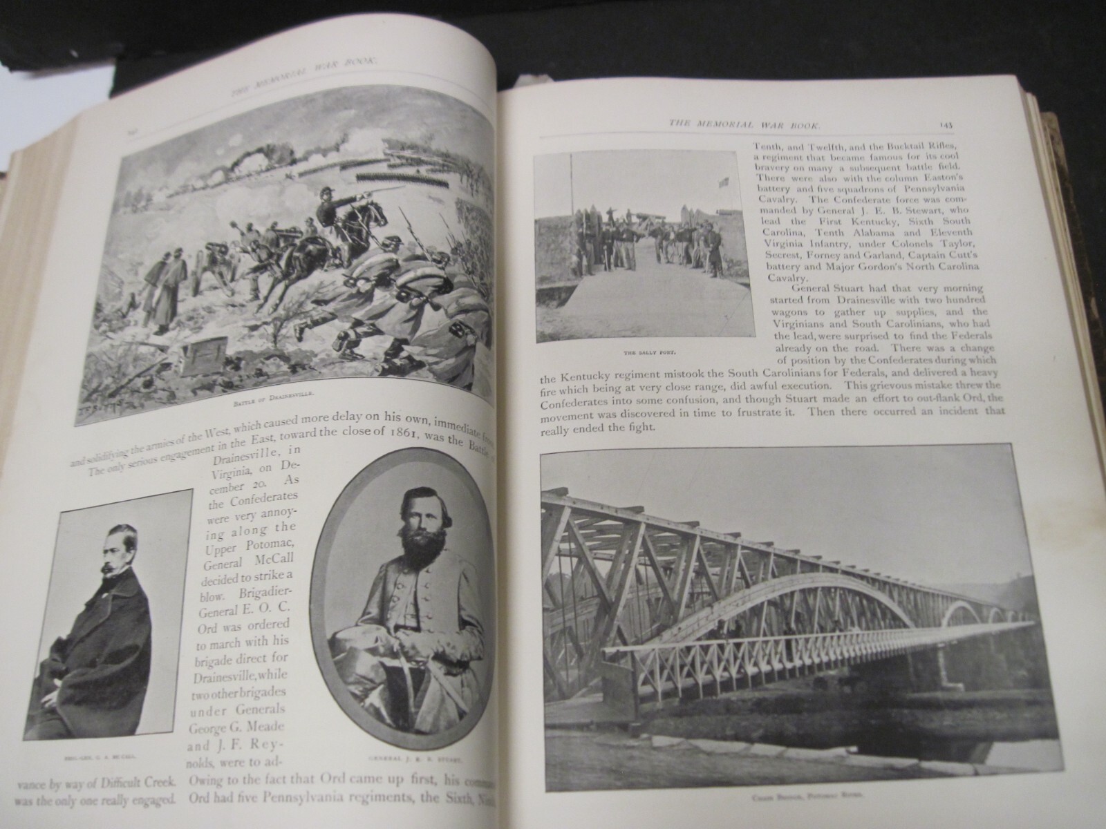 Major George F Brady Williams / Memorial War Book As drawn from ...