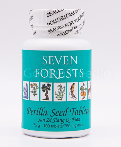 Seven Forests - Perilla Seed Tablets / San Zi Jiang Qi Pian, 100 ...