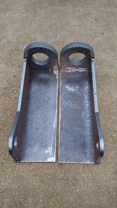 A Set of Matbro / John Deere Style Pin and Cone Weld on Brackets | eBay
