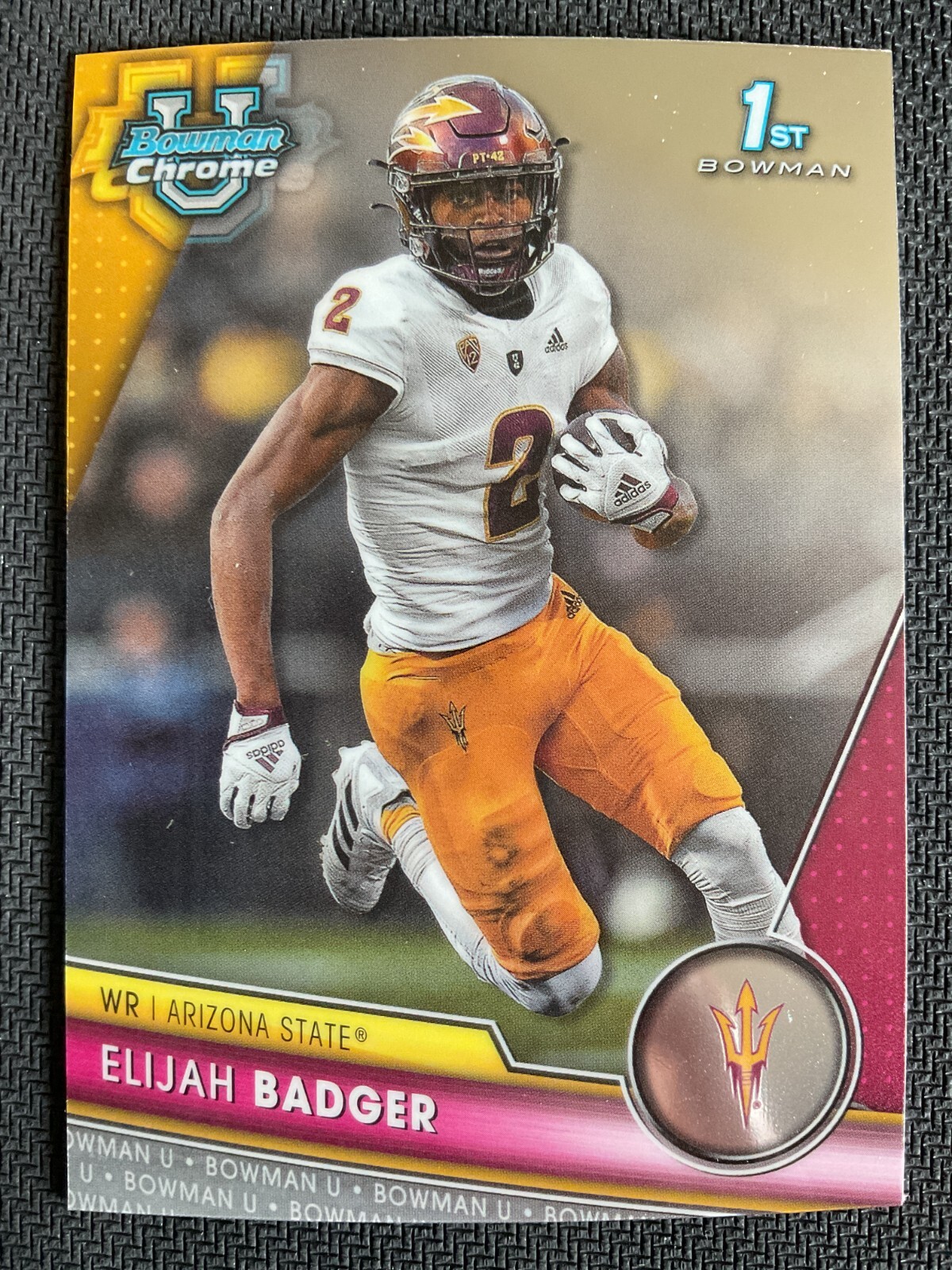 Elijah Badger 2023 Bowman Chrome University RC Card #11 *Quantity ...