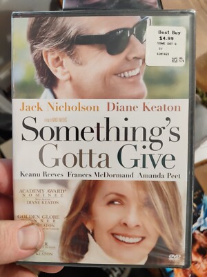 Brand New Movie - Something's Gotta Give DVD Jack Nicholson Diane ...