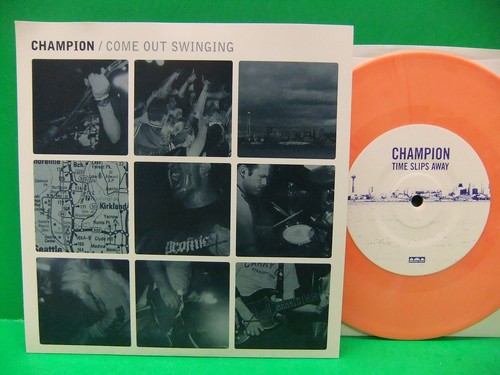 Champion Come Out Swinging 2003 7" EP Bridge Nine Records B9R 36 Orange Wax | eBay