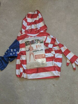 Morphsuits USA AMERICAN FLAG PATRIOTIC X-large | eBay