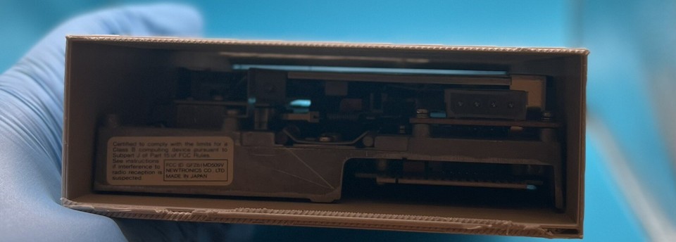 3D printed 5.25 floppy disk drive sleeve / use with greaseweazle | eBay