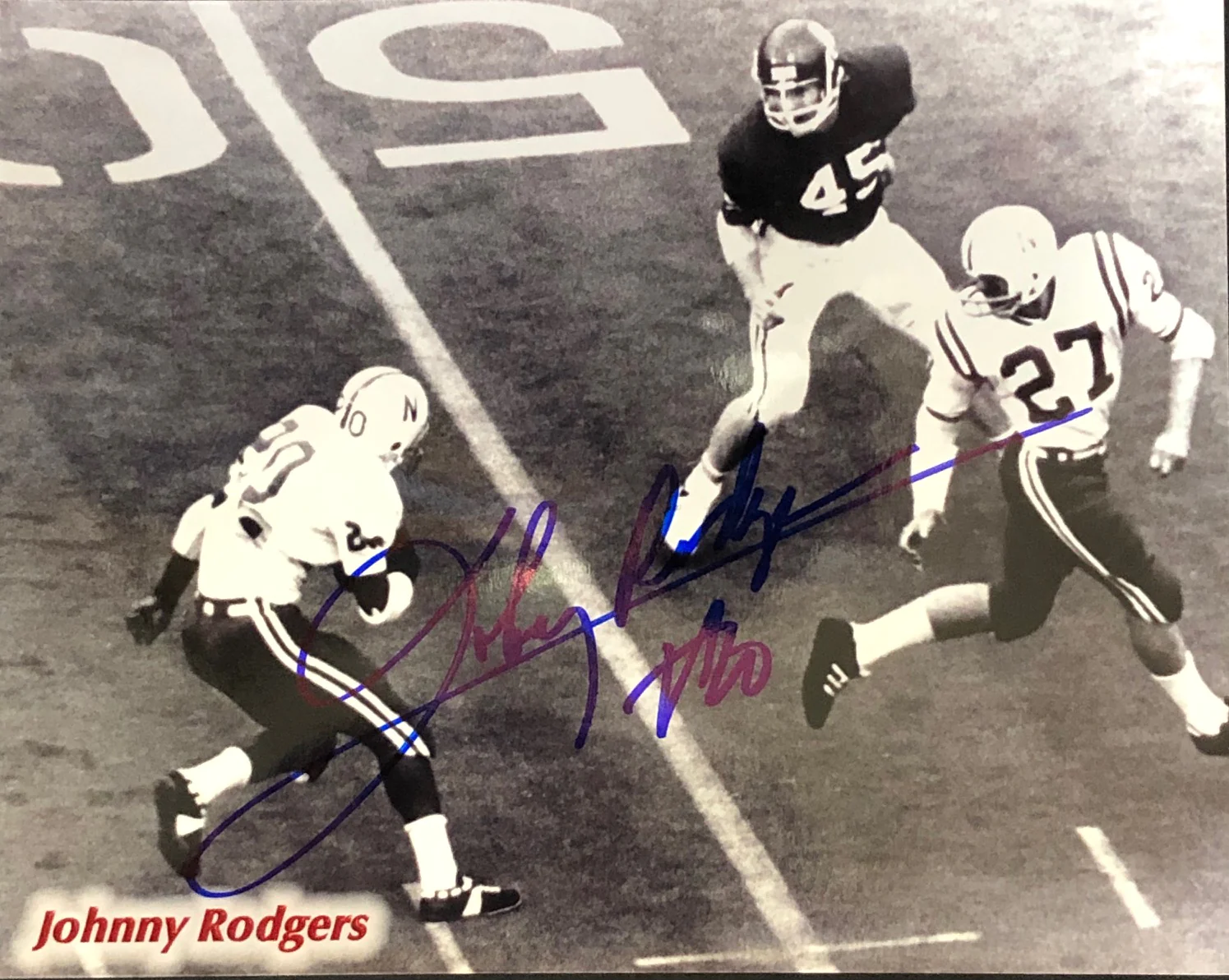 Johnny Rodgers Autographed 8x10 Football Photo | eBay