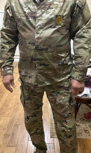 US Army Multicam Combat Uniform Fatigue Jacket And Pants Large Regular ...