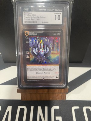 2020 Metazoo Cryptid Nation Mothman Sample Holo CGC 10 Gem Mint - Holy ...