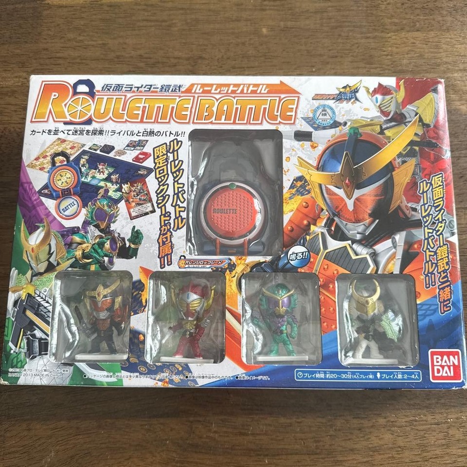 Kamen Rider Masked Gaim Roulette Battle Game BANDAI Japan Toy w/BOX ...