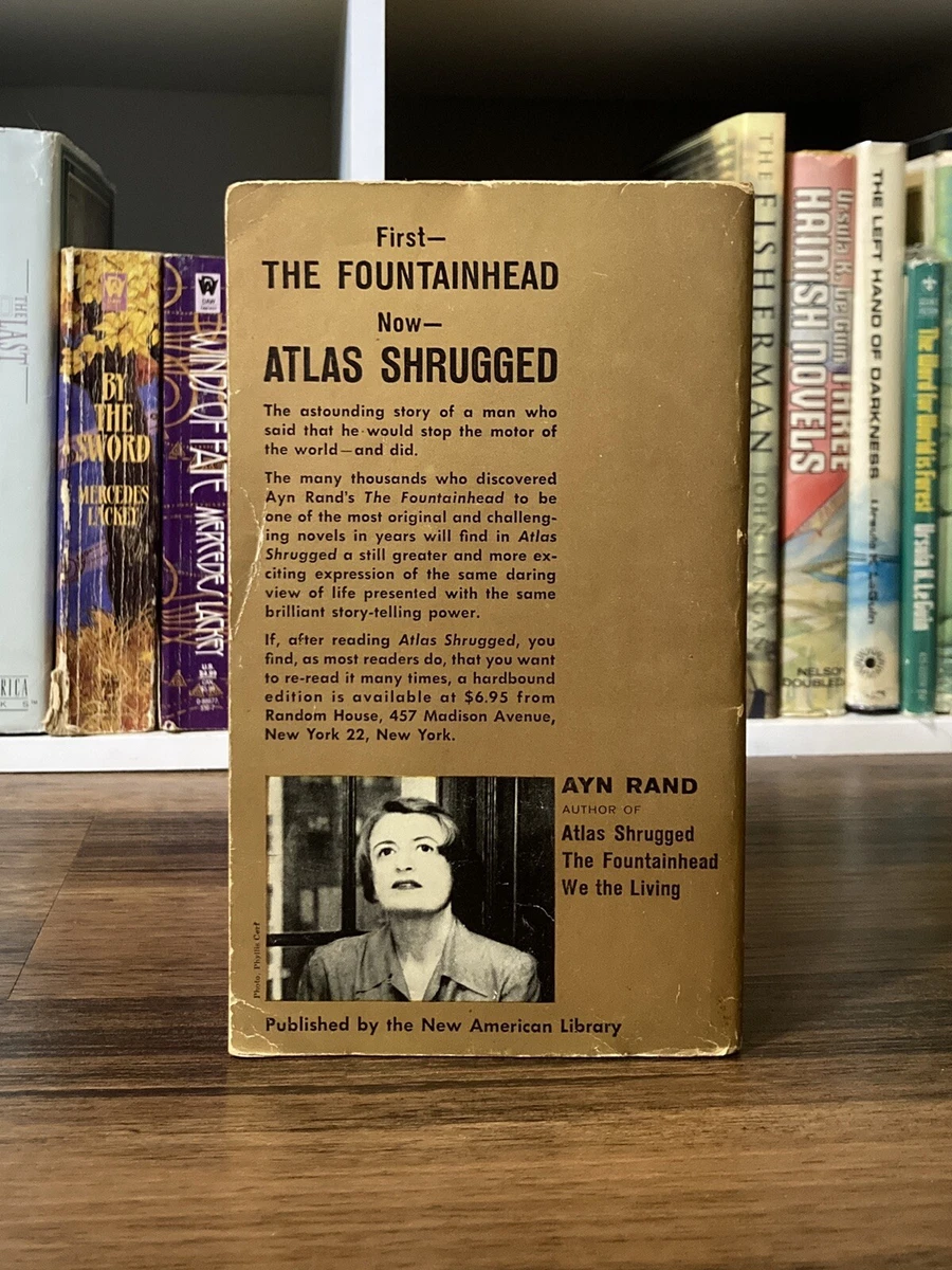 Atlas Shrugged Book Spine