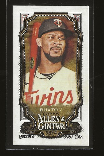 BYRON BUXTON 2024 Topps Allen & Ginter Mini Brooklyn Back Twins 10/25 ...