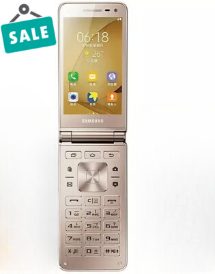 Samsung Galaxy Folder2 SM-G1650 Dual SIM Flip Unlocked SmartPhone 16GB ...