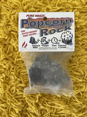 Pure Magic Popcorn Rock Natural White Crystal Growing Rock Garden | eBay