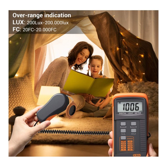 Dr.Meter LX1330B Digital Light Meter 200 000 Lux for sale online | eBay