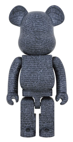 Medicom Toy BE@RBRICK - The British Museum "The Rosetta Stone" 1000% ...