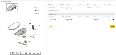 PORSCHE Macan S 95B-2 2020 Control Unit For Led Headlight 95B941572AY ...