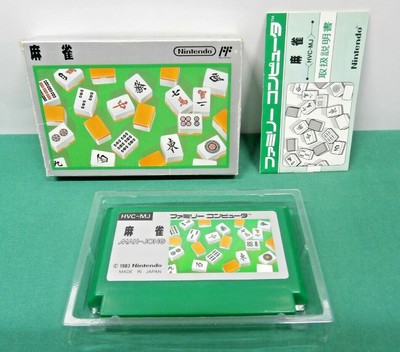 NES -- MAHJONG -- late model. Boxed. Famicom, Japan game. Nintendo ...