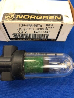 Norgren F39-200-M0TA miniature coalescing filter with manual drain | eBay