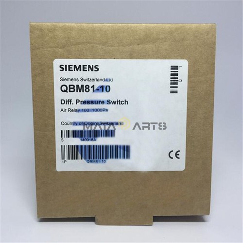 ONE NEW Siemens Air Differential Pressure Switch QBM81-10 New | eBay